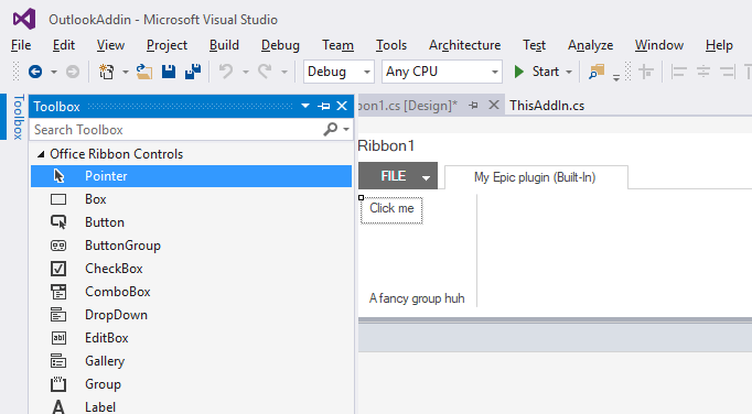 How to create a simple office VSTO add-in :A step by step guide – Tim Dams